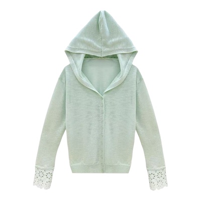 熙薇【清新丽雅】连帽休闲毛衣