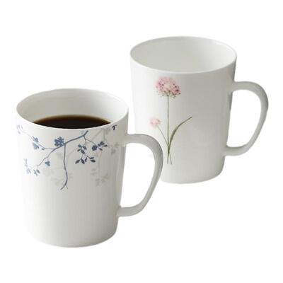 唯润出口骨瓷韩式清新马克杯