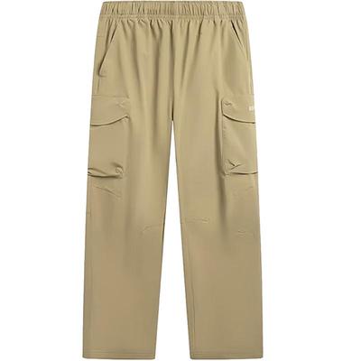 滔搏LI-NING李宁男子百搭宽松舒适直筒裤运动休闲长裤AYKV559-1