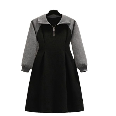 秋冬大码女装长短款连衣裙