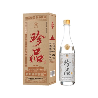 【贵州平坝】金壶春纯粮酱香型白酒53度茅源菌种大珍品500ml礼盒