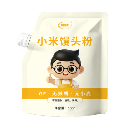 健稚小米馒头粉粗粮可做馒头发糕