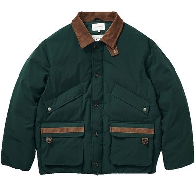 日系羽绒服714street翻领日系