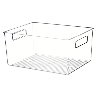 牛津树绘本收纳盒透明A4整理筐