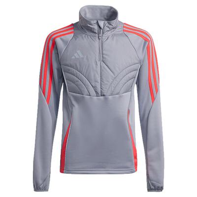 皇贝正品Adidas阿迪达斯足球训练半拉链运动夹棉儿童套头衫IY0135