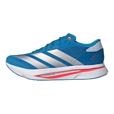 Adidas/阿迪达斯正品ADIZEROSL2新款蓝白色经典轻盈跑步鞋JQ3129