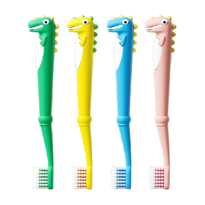 Protefix儿童恐龙牙刷3-14岁软毛