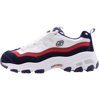 【自营】SKECHERS斯凯奇休闲鞋女鞋厚底缓震老爹鞋运动鞋13141