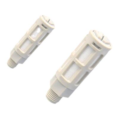 PALM以赛亚ISAIAH电磁阀塑料灰白色消音器PSU-M5 G01-02-03-04-06