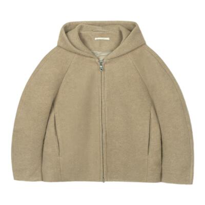 RESIMPLE简单点夹克女短款宽松连帽镰刀袖外套秋季上衣1191女装