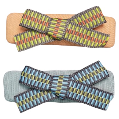 好看的手工发夹夏日翠翠筒