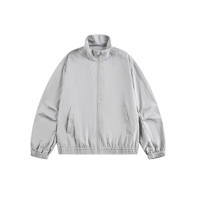 Dream made 美式cleanfit防水外套男春秋季新款防风教练夹克男生