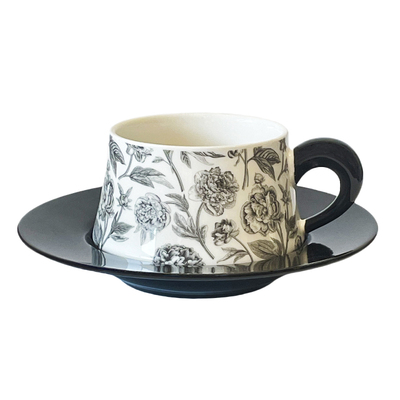 手绘礼物复古轻奢精致陶瓷杯