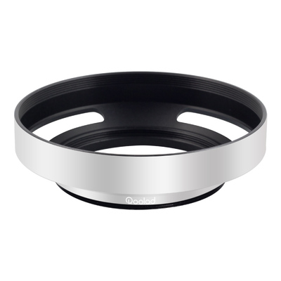 银色金属35焦段T型镂空遮光罩