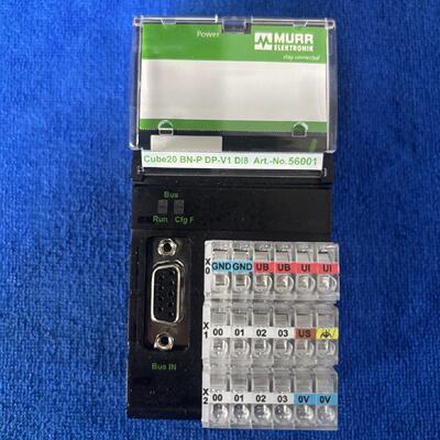议价穆尔MURR Cube20 BN-P DP-V1 DI8模块56001  全新现货