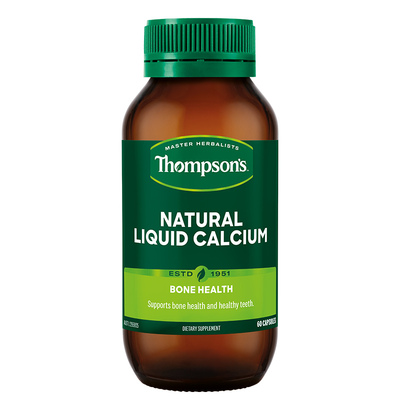 汤普森液体钙胶囊补充每日所需钙