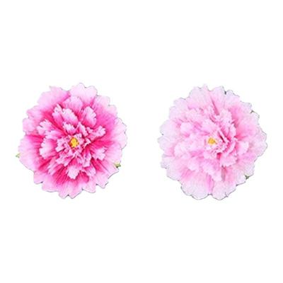 成长在祖国的怀抱里手捧花牡丹花