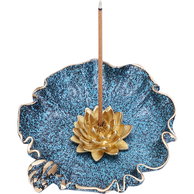 纯铜香炉家用室内线香炉香插点香底座香托檀香炉上香熏香炉香薰炉