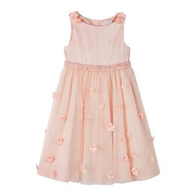 小雏菊PM童装工钉花网纱连衣裙