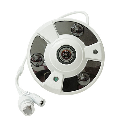 POE网络监控全景摄像头广角音频