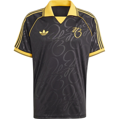 阿迪达斯男士翻领宽松透气短袖