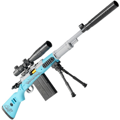 三角洲awm击狙枪狙击枪玩具枪软弹枪模型手动抛壳98km24儿童玩具