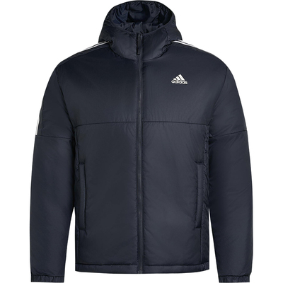 Adidas/阿迪达斯正品2025秋季款男士经典保暖运动连帽棉服KF6757