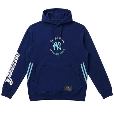 FANATICS x MLB男女同款休闲潮流复古NY连帽套头卫衣26秋季新款潮