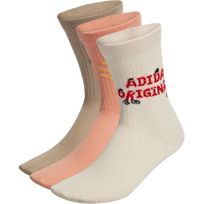 Adidas/阿迪达斯运动袜三双装