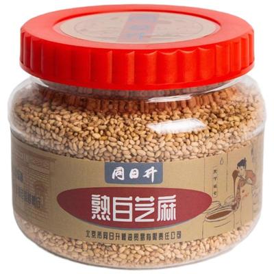 同日升熟白芝麻200g/瓶