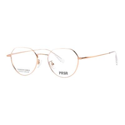 帕莎杨超越同款金属圆形眼镜框