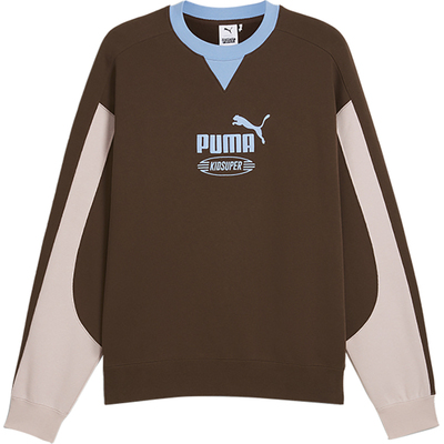Puma/彪马正品KIDSUPER男士宽松休闲复古圆领卫衣626700-65
