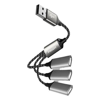 品胜车载usb扩展器一拖三