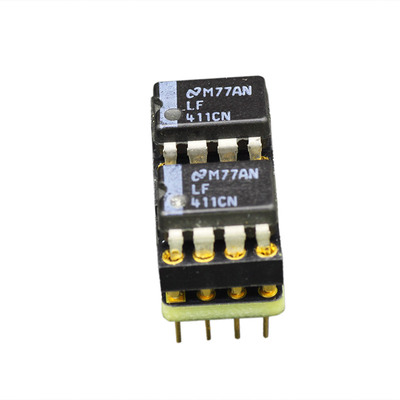 科氏 LF411CN 老牌NS美国国家半导体JFET胆味 单转双运放芯片塑封