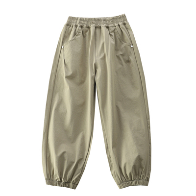 男童锦纶薄款速干裤透气休闲长裤