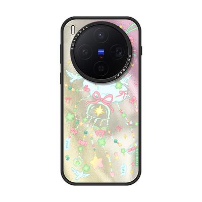 适用vivox300/oppofindx9手机壳X300Pro磁吸保护套200ultra新款可爱春天ProMini防摔四叶草外8s+好看高级感