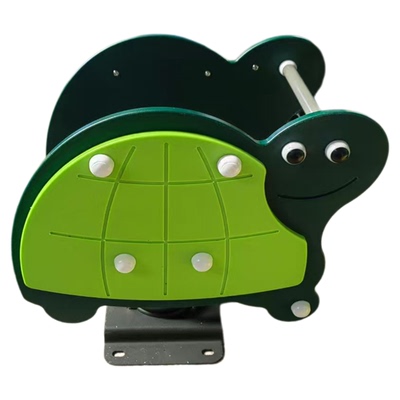 儿童户外弹簧摇马PE板摇乐跷跷板