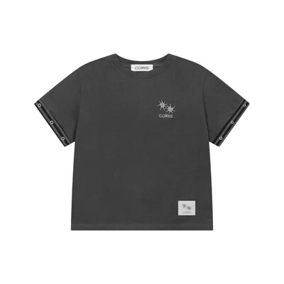 COIRIS 实线条ISLE点缀短袖T恤（2色） MUSINSA韩国直邮官方正品