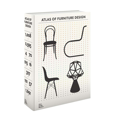 【预售】 The Atlas of Furniture Design 家具设计图集 艺术历史 产品工业设计 Jochen Eisenbrand 英文原版图书籍正版 Mateo Kri