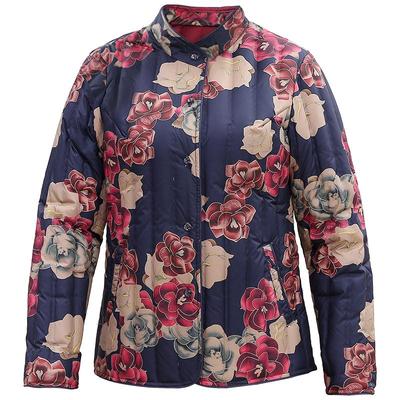 雅鹿正品短款羽绒轻薄羽绒服立领