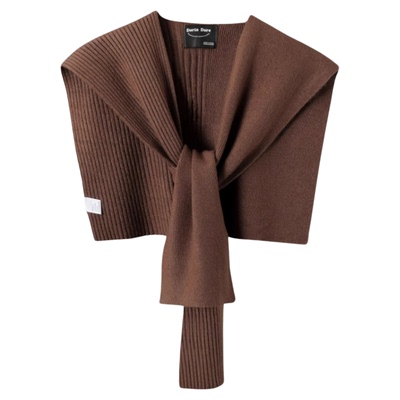 春秋冬季加厚空调房披肩外搭女2025新款针织羊毛斗篷百搭护颈搭肩