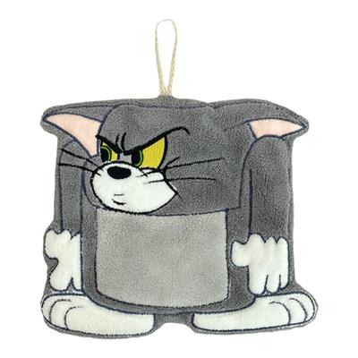 猫和老鼠正版周边TOM JERRY擦手巾手帕挂式吸水卡通 可爱厨房浴室