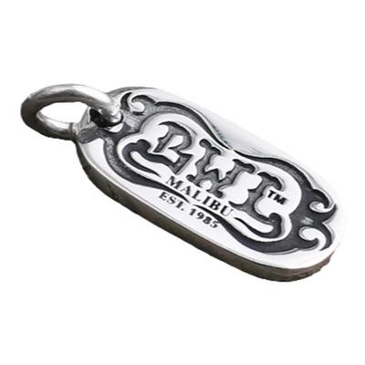 一休老银匠925纯银bwl字母配饰