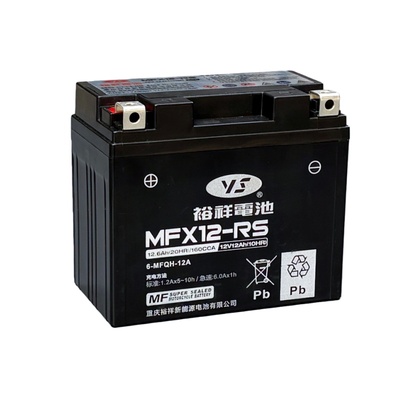 裕祥电池摩托车干电瓶YTX12BS