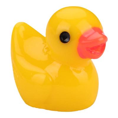 袖珍可爱小鸭子迷你动物微缩模型