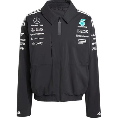 Adidas/阿迪达斯正品2025新款男士经典时尚翻领夹克外套JX0748