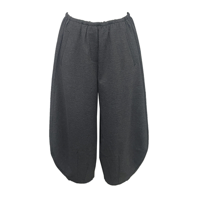 容子木ROSEMOO25秋【商场同款】微弹干爽松紧腰长裤RSS3KC449D