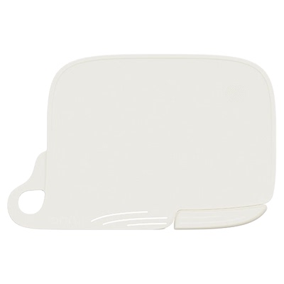 OOU双面菜板抗菌防霉婴儿辅食砧板厨房家用配水果刀二合一组合