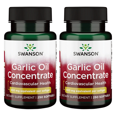 瓶装大蒜油斯旺森精华提取物