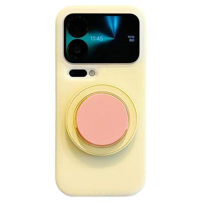 拓岚 适用小米17promax新款手机壳情侣马卡龙撞色MI17pro磁吸支架xiaomi15spro果冻液态硅胶14ultra/13防摔女